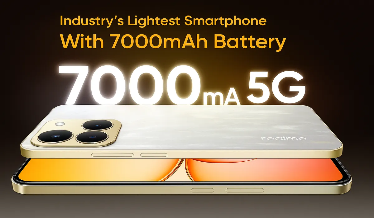 Realme 15T 5G Launched in India: 7,000mAh Battery, 120Hz AMOLED & Flagship Features at Mid-Range ...